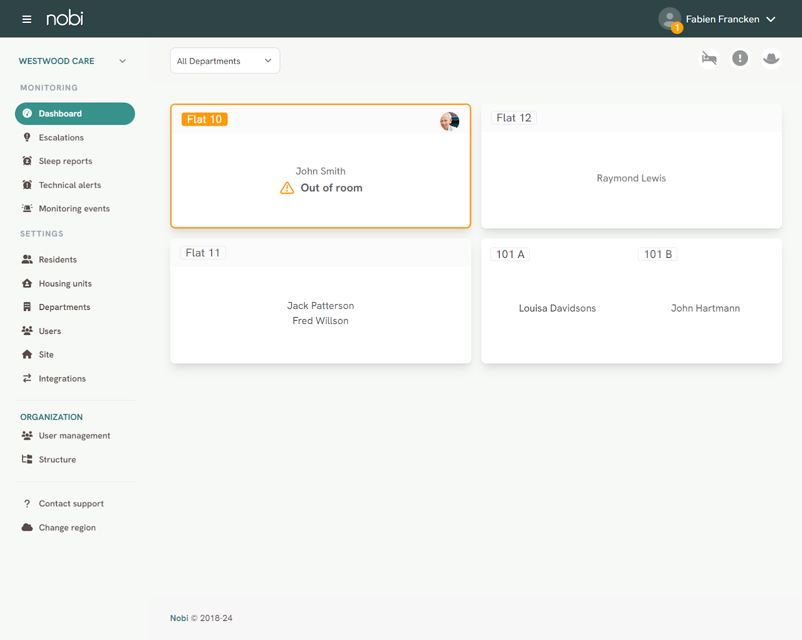 Release Notes UI/ Dashboard/ Jack & Jill – Nobi